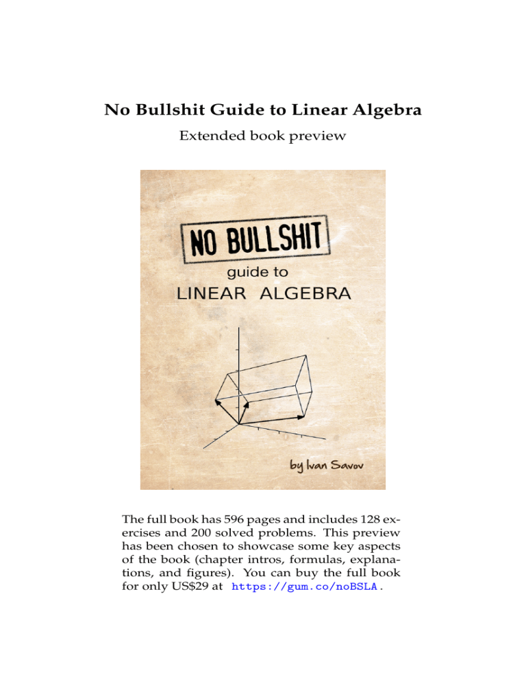 Linear Algebra Guide Preview