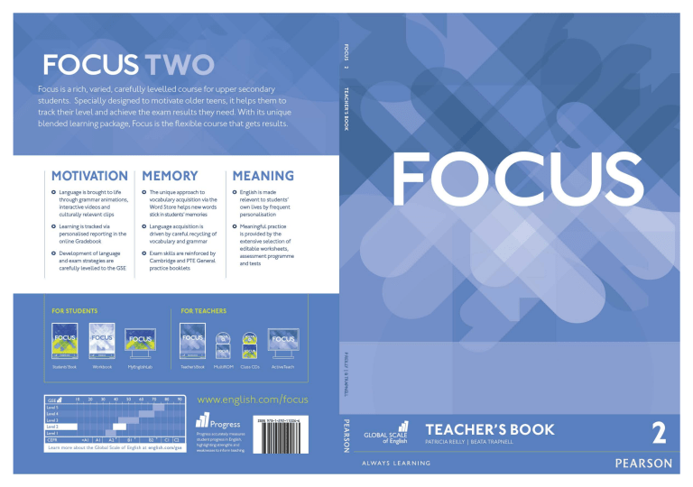 Focus Two Teacher's Book: English Language Learning