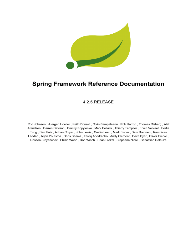 spring-framework-reference
