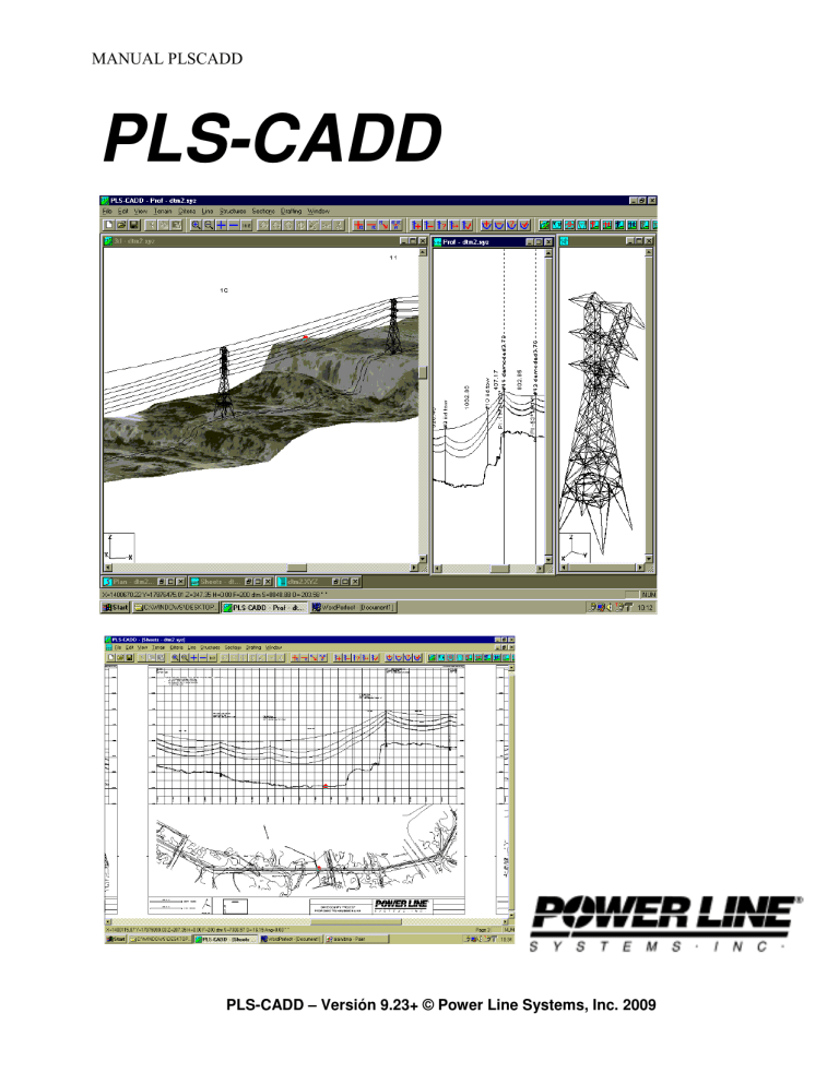 Manual PLS-CADD: Diseño y Análisis de Líneas Eléctricas