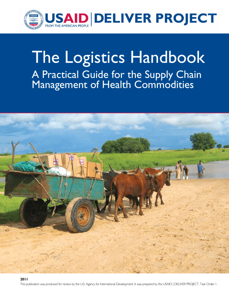 Logistics Handbook: Health Commodity Supply Chain Management