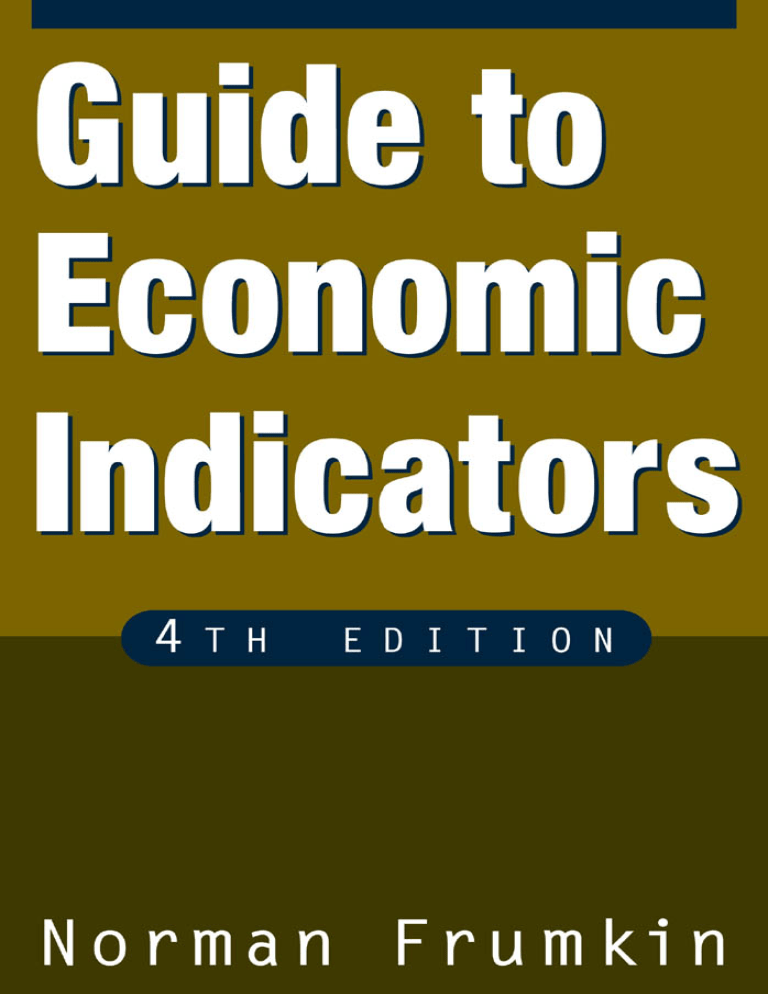 Guide to Economic Indicators: 4th Edition