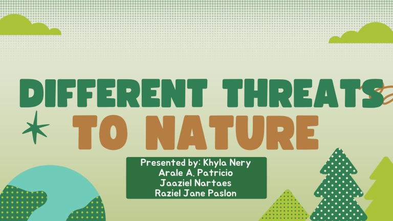 Threats to Nature: Climate Change, Pollution & Biodiversity Loss