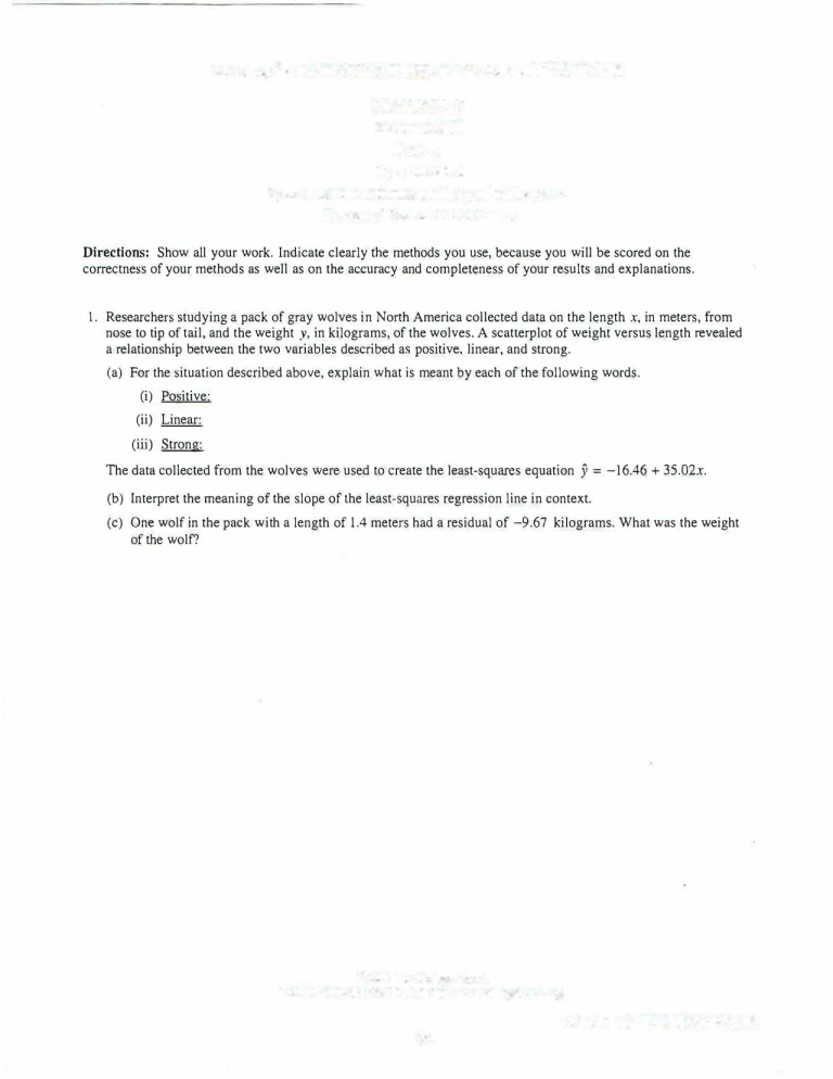 Statistics Exam: Linear Regression, Confidence Intervals