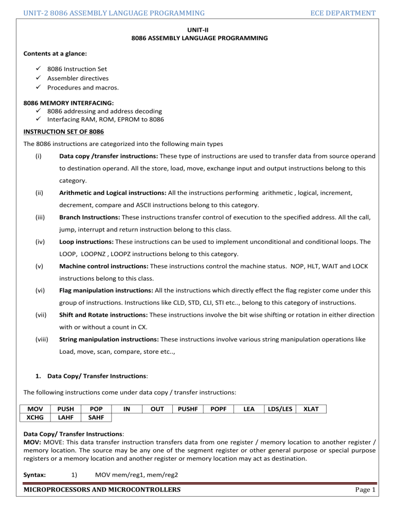 Unit-2-MPMC