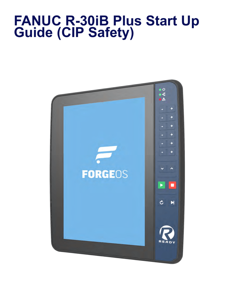 FANUC R-30iB Plus Robot Start-Up Guide (CIP Safety)