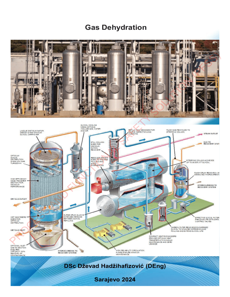 Gas Dehydration: Glycol Systems & Hydrate Inhibition