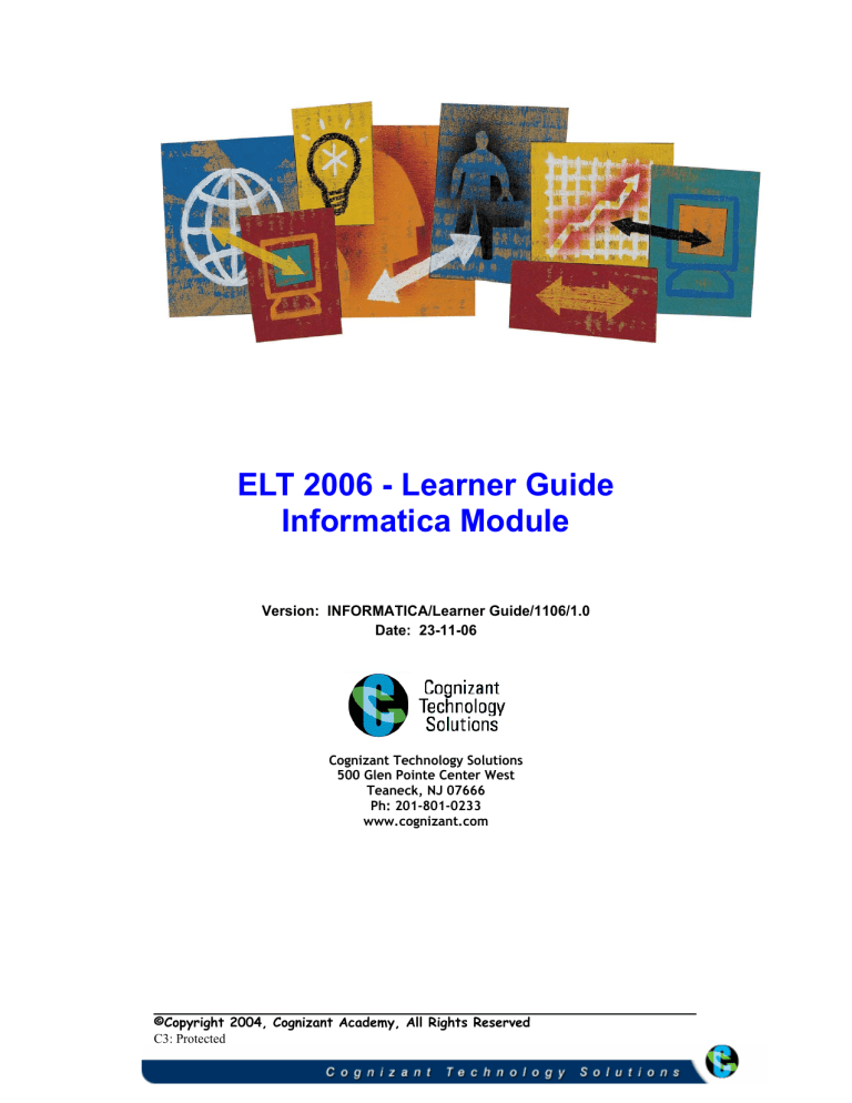 Informatica Learner Guide: ETL, Transformations, Workflows