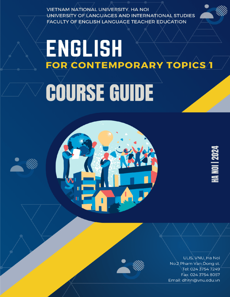 English for Contemporary Topics 1 - Course Guide