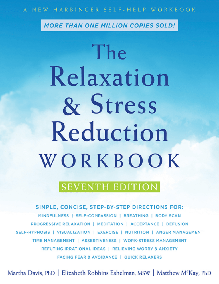 Relaxation & Stress Reduction Workbook: Techniques & Exercises