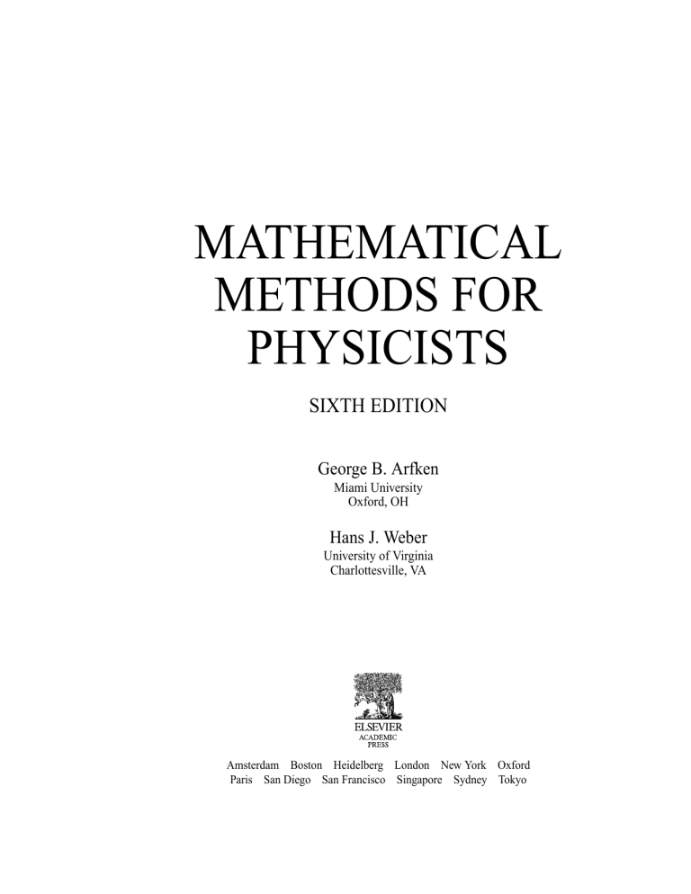 methods-of-mathemacial-for-physicists