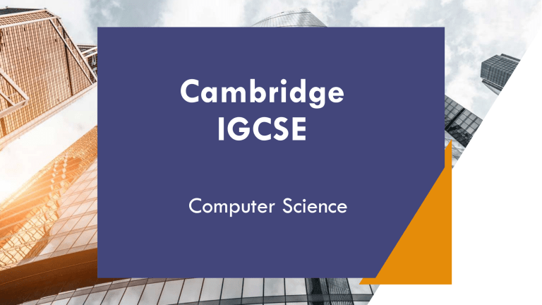 Data Storage: Solid-State & Virtual Memory - IGCSE Computer Science
