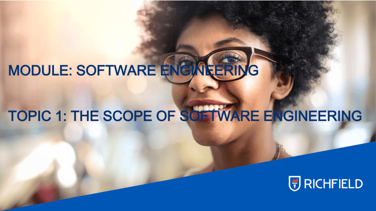 Software Engineering Scope: Presentation