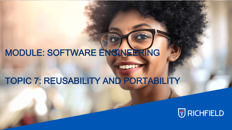 Reusability and Portability in Software Engineering