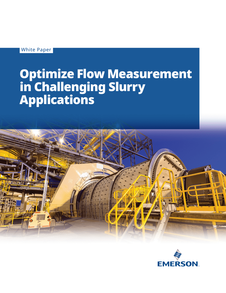 Slurry Flow Measurement: Magmeters & Wedge Meters