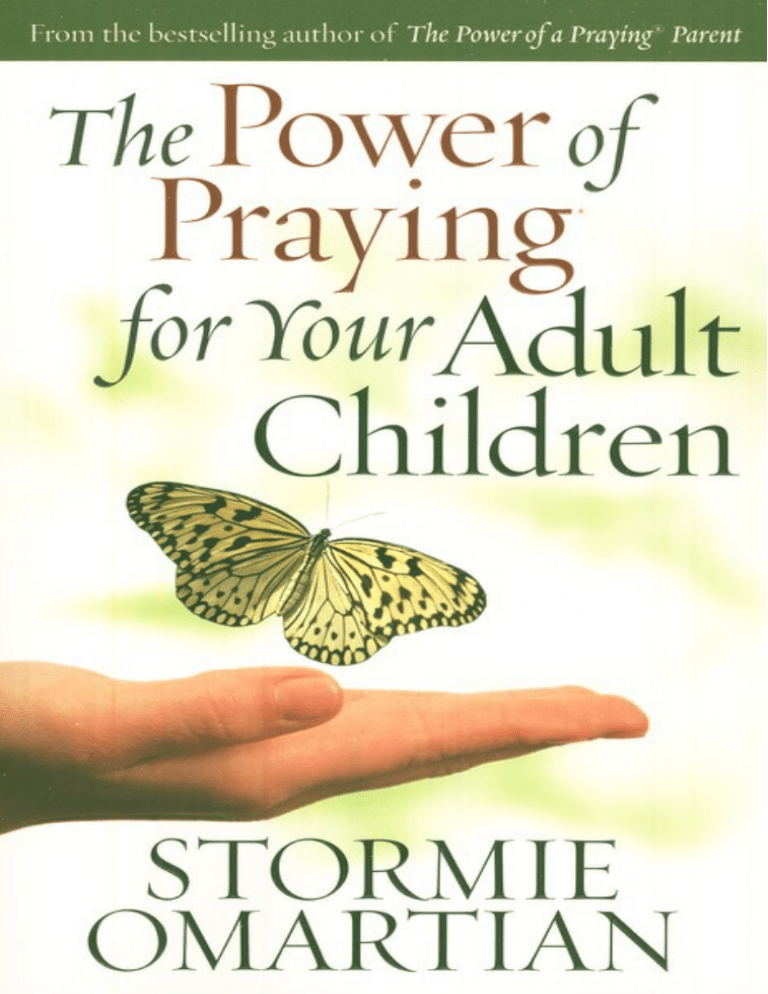 Parenting Adult Children: Guidance & Prayer