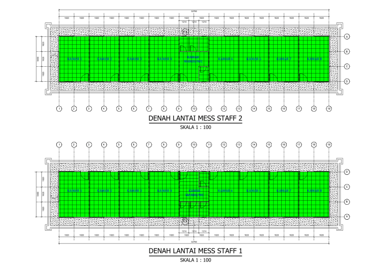 Staff Mess Floor Plan: Layout & Dimensions