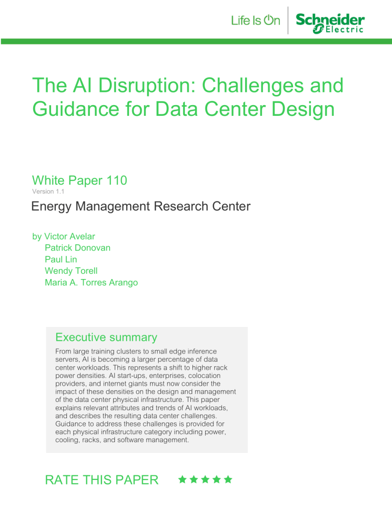 AI Data Center Design: Challenges & Guidance