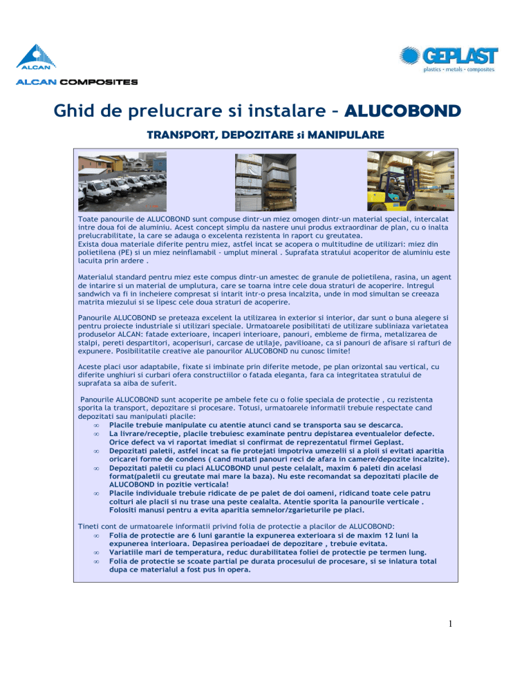 ALUCOBOND Processing & Installation Guide