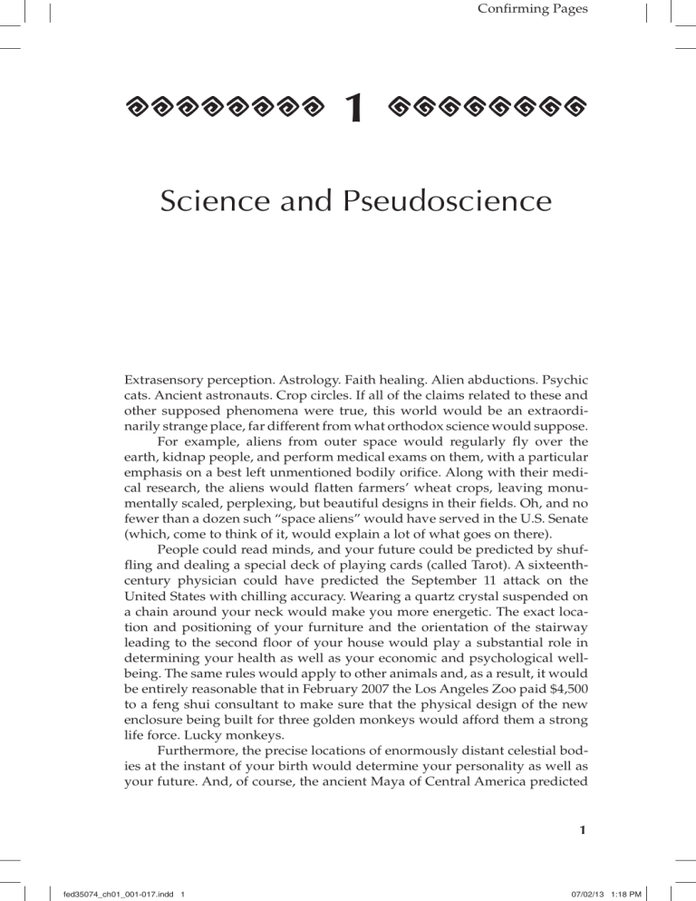 Science vs. Pseudoscience: Critical Thinking