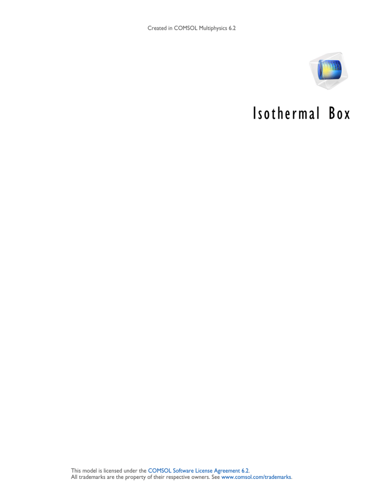 Isothermal Box Simulation: Heat Transfer Analysis