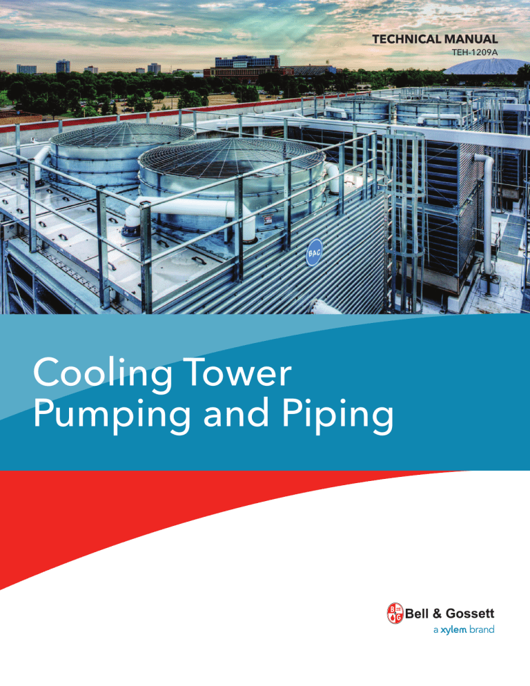 Cooling Tower Pumping & Piping: Technical Manual