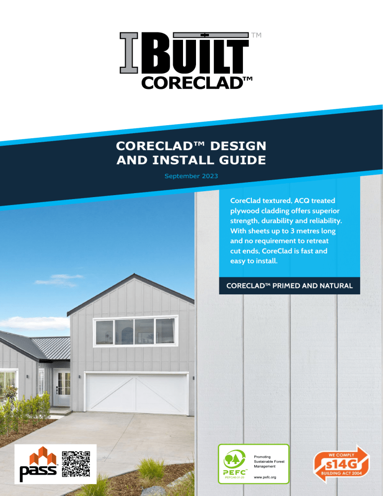 CoreClad Design & Install Guide | Plywood Cladding