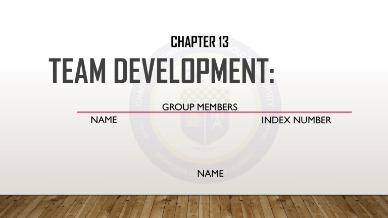 Team Development: Stages, Strategies, and Challenges
