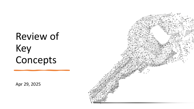 Finance Key Concepts Review: CAPM, WACC, Valuation Models