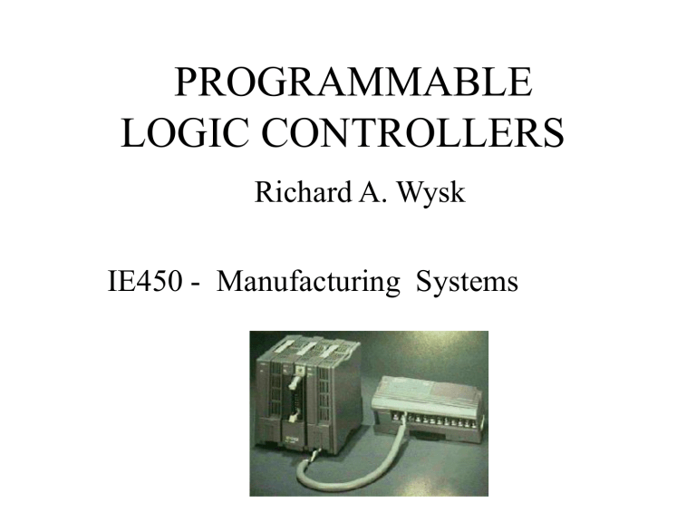 PLC Programming: Manufacturing Control Systems