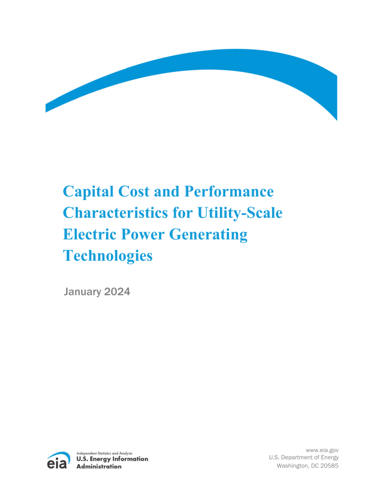 Utility-Scale Power Generation: Cost & Performance Analysis