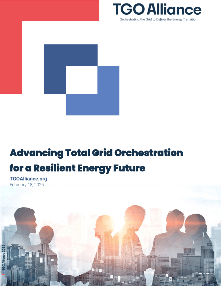 Total Grid Orchestration: A Resilient Energy Future