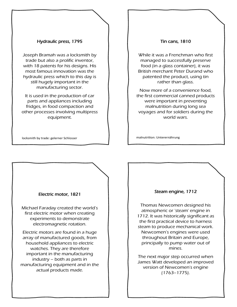 Key Inventions: History & Impact