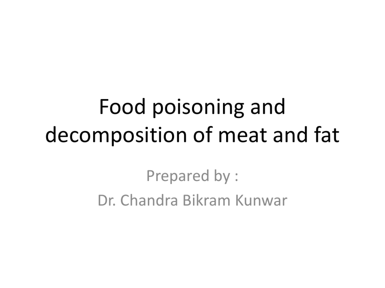 Food Poisoning & Meat Decomposition: Causes, Prevention, & Risks