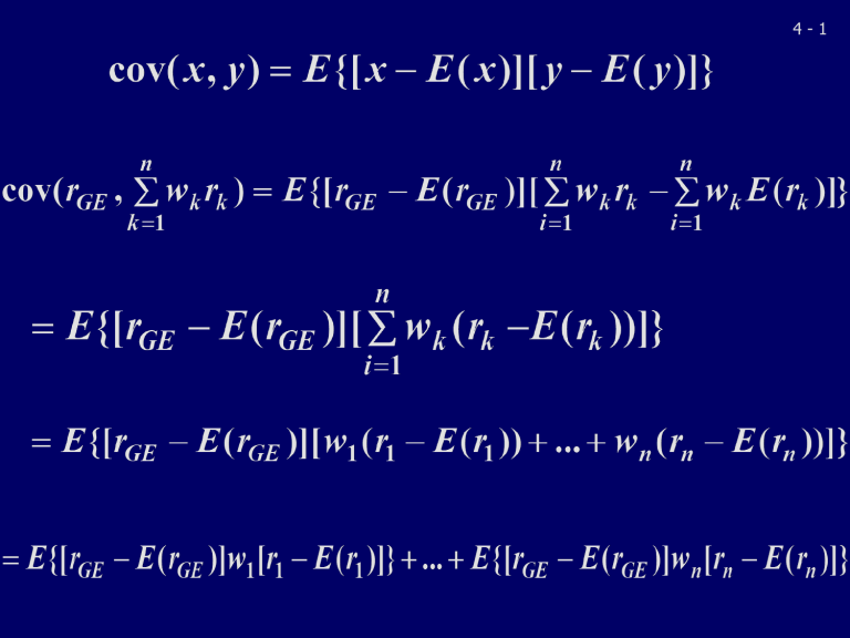 Covariance Formula Derivation: Statistics & Probability