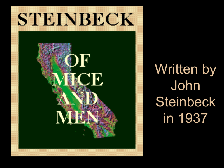 Of Mice and Men: Social & Historical Context