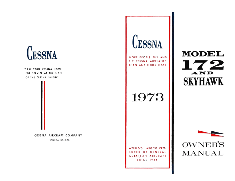 Cessna 172/Skyhawk Owner's Manual
