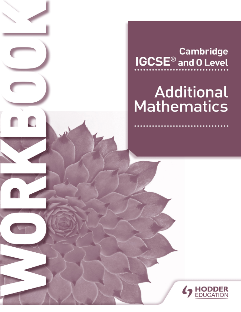 add maths workbook
