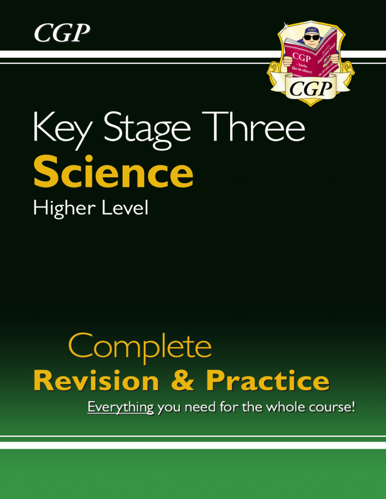 KS3 Science Revision & Practice: Higher Level Complete Guide