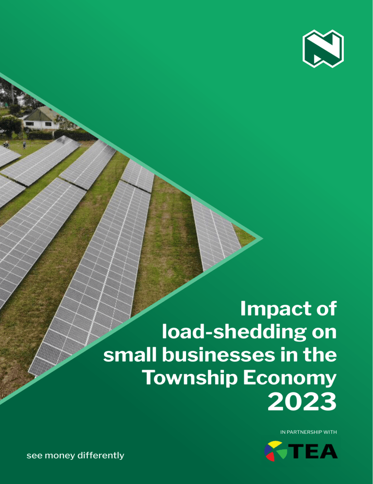 Load-shedding Impact on Township Businesses 2023