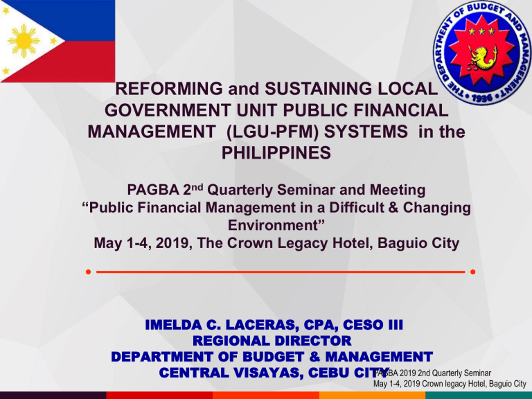 LGU Public Financial Management Reform in the Philippines