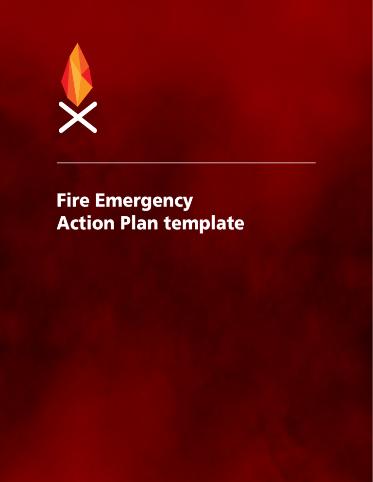 Fire Emergency Action Plan Template for Factories