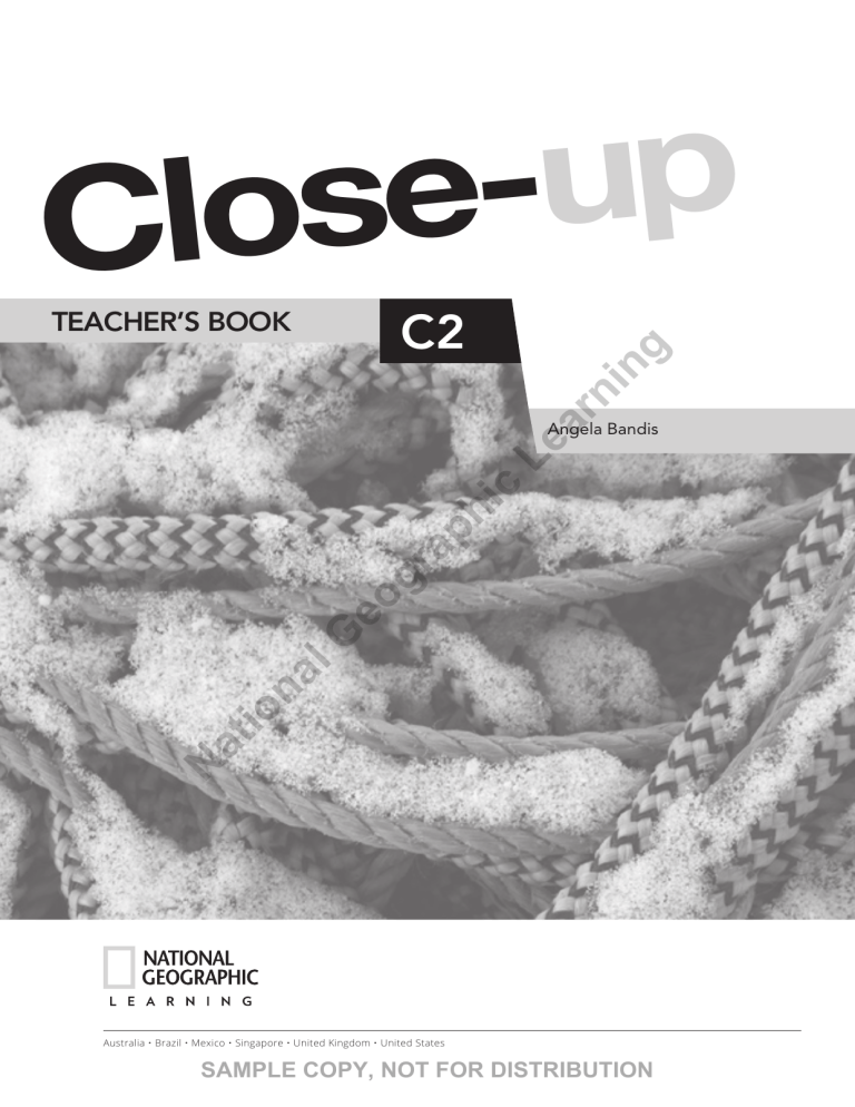 Close-up C2 Teacher's Book: English Language Learning