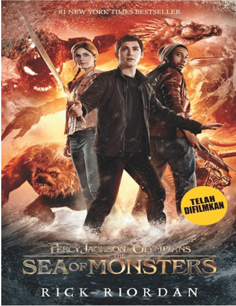 Percy Jackson: Laut Para Monster - Kutipan Buku