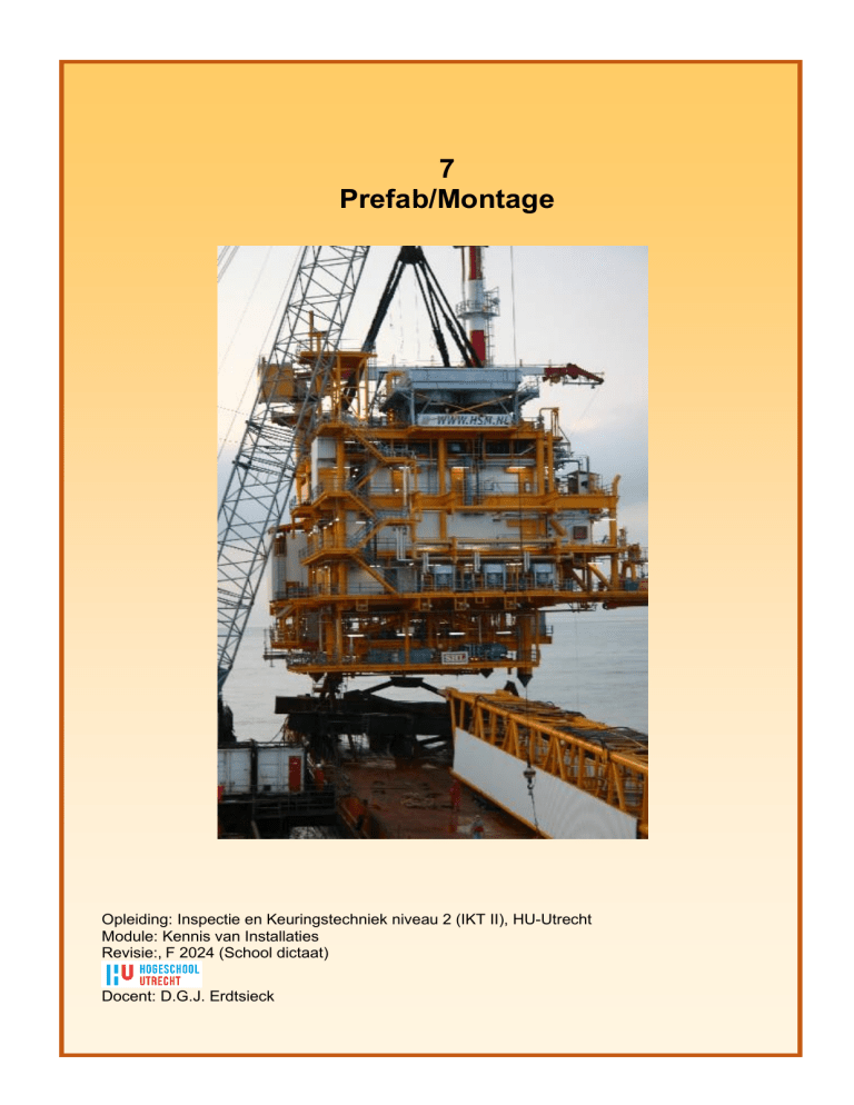 Prefabricage & Montage: Inspectie & Keuringstechnieken