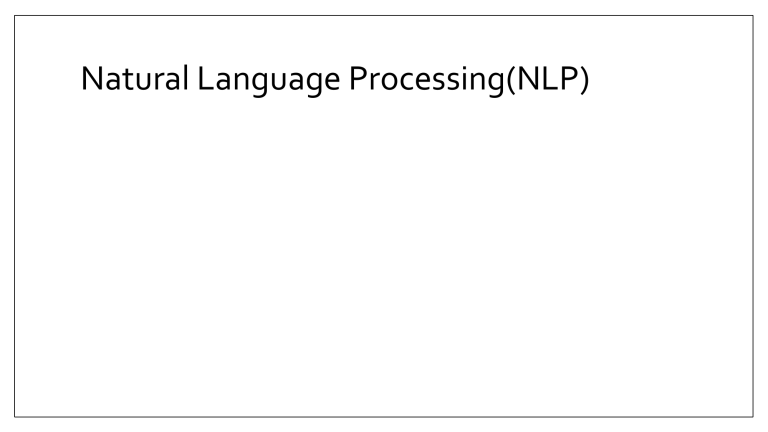 NLP: Natural Language Processing Techniques & Applications