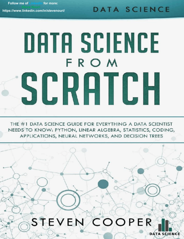 Data Science from Scratch: A Beginner's Guide