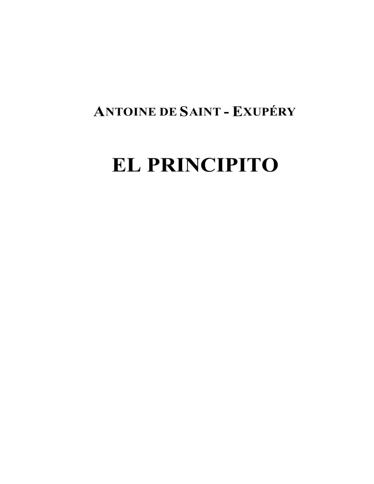 El Principito eBook de Antoine de Saint-Exupéry