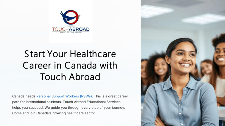 PSW Career in Canada: Touch Abroad Training & Support
