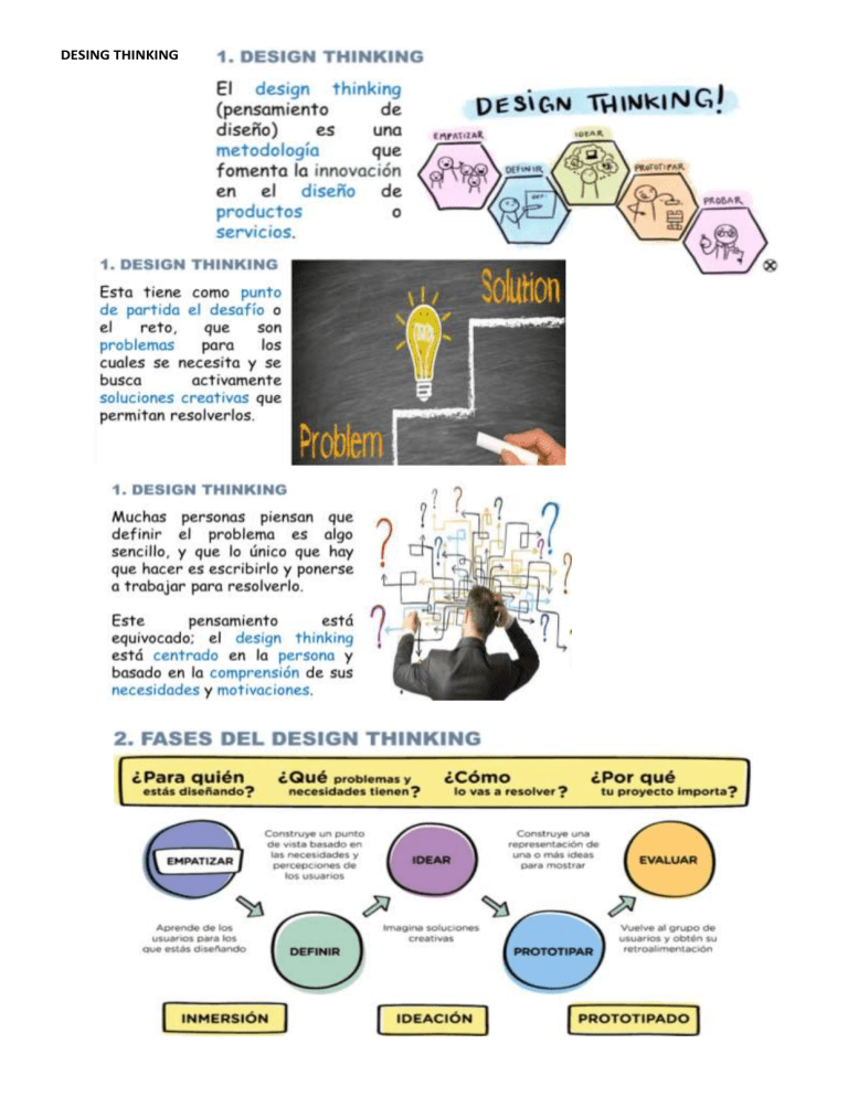 Design Thinking Interview Format